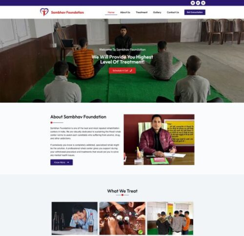 Sambhav Foundation | Web Glaze Services